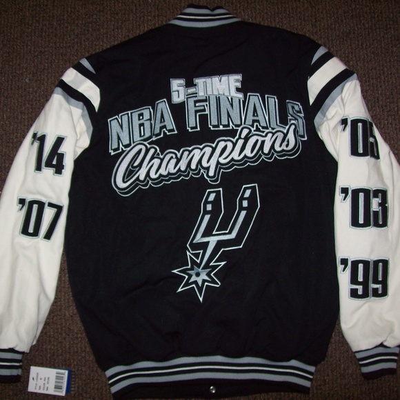 NBA APPAREL by G-III | Jackets & Coats | San Antonio Spurs 5 Time Nba ...